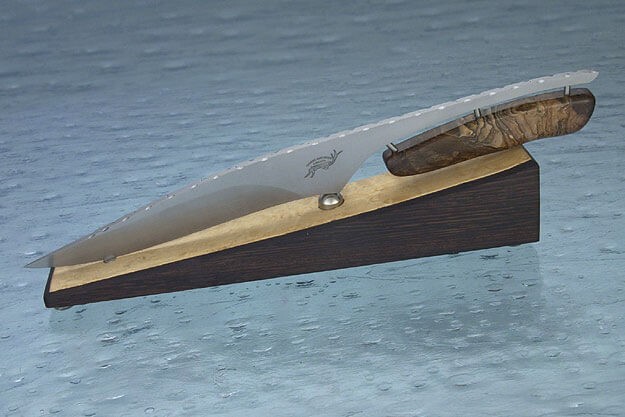 Jasper - Art Knife with Picture Jasper Handle | Haslinger Custom Knives
